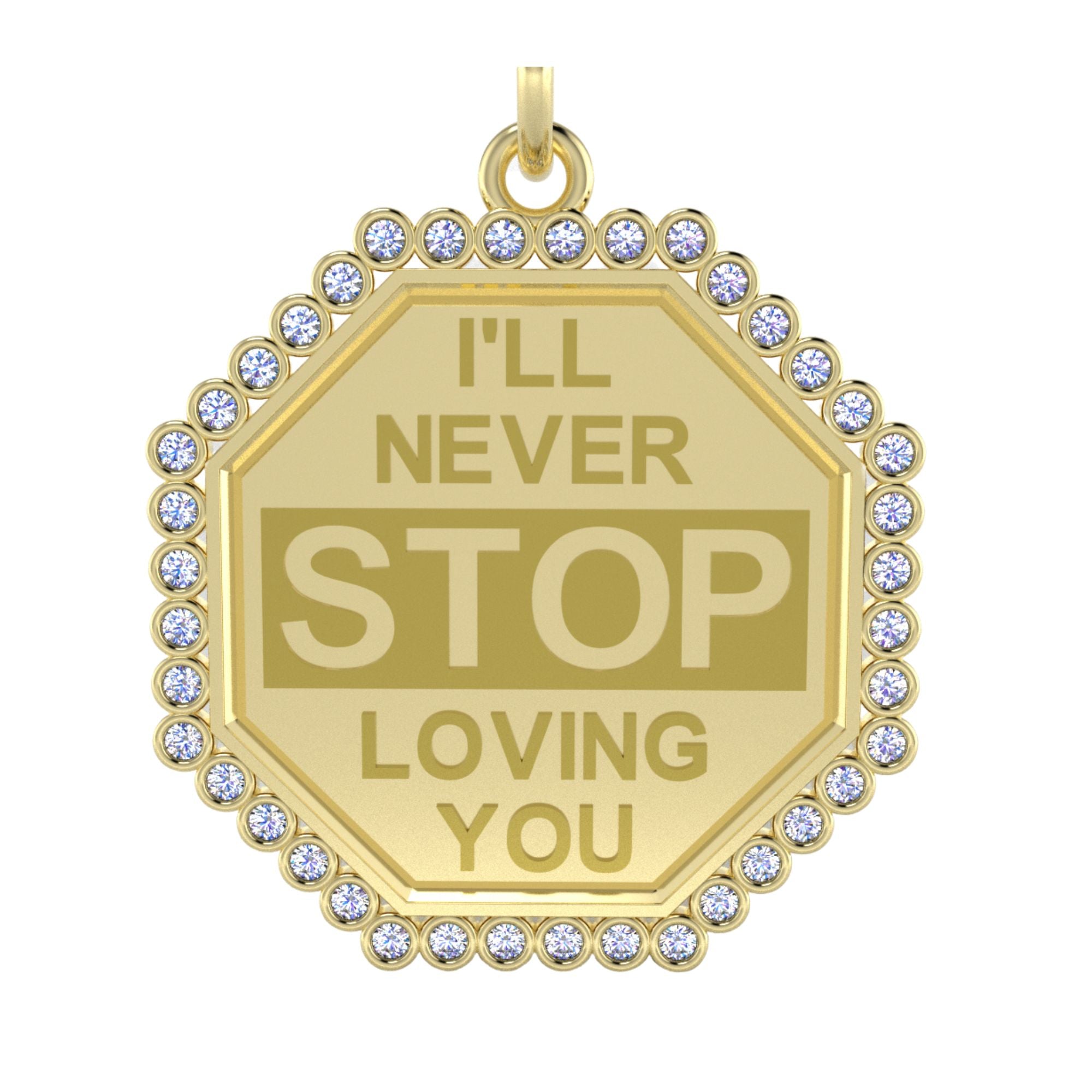 Stop Sign Pendant – Milliard Diamond Concierge