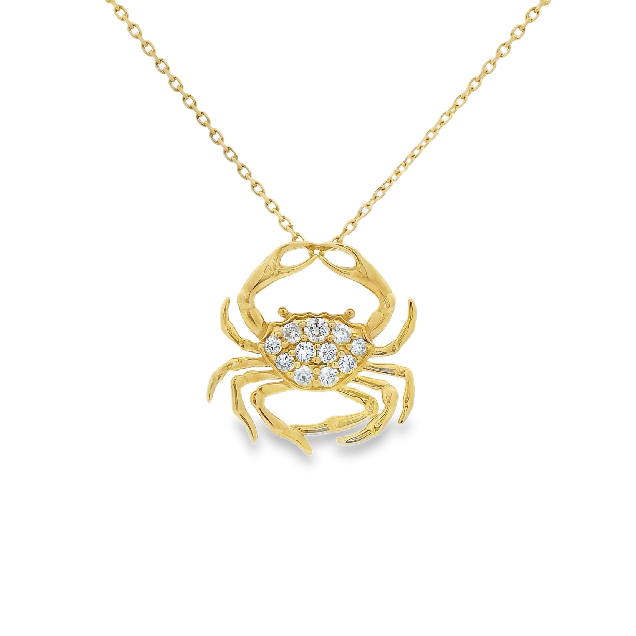 Diamond Crab Necklace – Milliard Diamond Concierge