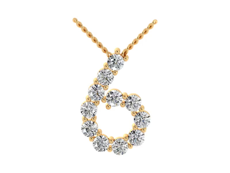 Diamond Digit Pendant – Milliard Diamond Concierge